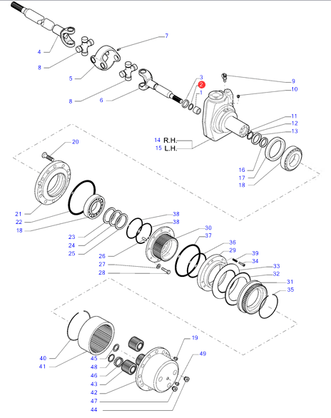 Uszczelniacz półosi Komatsu 20G-23-31460 – HeviTech